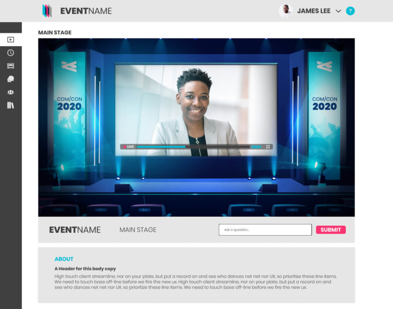 Parallel.Live - A virtual event platform for meetings & conferences!